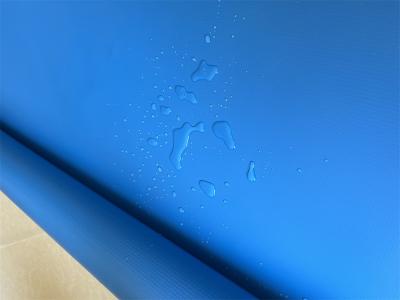 China blue color 1.5mm polyester reinforced PVC swimming pool liner material for sale