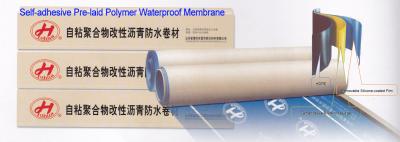 China Self-adhesive Pre-laid Polymer Waterproof Membrane for sale