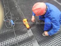 China Foundation/Basement Construction High Density Polyethylene Dimpled Drain Board Sheet with 0.8mm-2.0mm Thickness for sale