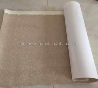 China Chinese Design Style Pre Applied HDPE Foundation Waterproof Membrane with Granules Width 1.0m 2.0m for sale