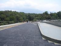 China Waterproof Membrane HDPE Black and White Drainage Cell Mat Board for Garden Drainage Length 10-15m by roll for sale