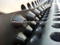 China 0.6mm Thickness 20mm Dimple Height HDPE Drainage Plastic Waterproof Sheet for Earthwork and Other Products for sale