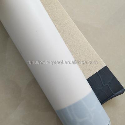 China Construction Waterproofing Project Self Adhesive HDPE Waterproofing Membrane with Granules Glue for sale