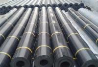 China LDPE HDPE Geo Membrane Waterproof Membrane for Pool Pond Landfill 8m Wide Thickness 0.4-2.0mm Surface Double Textured for sale