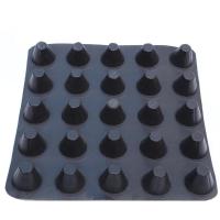 China HDPE Plastic Dimple Board for Drainage Tray Green or Customizable Construction Materials for sale