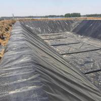 China Waterproof Membrane HDPE Geomembrane for Fish Farming and Agricultural Pond Liners 0.5mm 1.0mm 1.5mm for sale