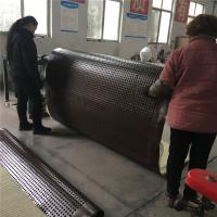 China 3m Width Dimple Drainage Cell Brown HDPE Drainage Board for Effective Drainage and Water Flow for sale