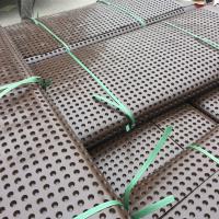China 12MM Dimple HDPE Plastic Drainage Board 15m Length Life Time of More Than 50 Years for Roof Garden Parking Water Storage for sale