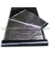 China 10m-20m Length Self Adhesive Roofing Sheet Waterproofing Bitumen Membrane Underlayment with PET/PE Film Surface Material for sale