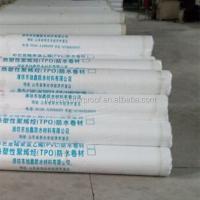 China 1.2mm 1.5mm 2.0mm TPO Roofing Waterproofing Membrane Length 20m Customized and Embossed for Roofing Needs for sale