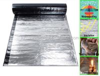 China Silicon Film Surface Material Self Adhesive Asphalt SBS Modified Bitumen Waterproofing for Traditional Design Concrete Roof for sale