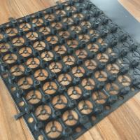 China Waterproof 8mm 10mm 20mm 30mm 40mm 50mm 60mm Dimple Height HDPE Composite Drainage Board for Roof Garden and Construction for sale