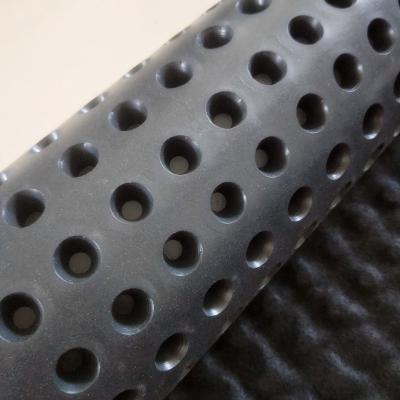 China ISO9001/1400 Certified Yellow HDPE Drainage Board Sheet for Roof Garden Puncture Resistance and Waterproof for sale
