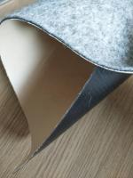 China Customized 60mile Reinforced Waterproof TPO Roofing Membrane with Fabric on Surface in White Grey Blue Red and More for sale