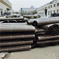 China 15m Length and 10mm Thickness Plastic Drain Cell Drainage Board for Roof Garden Parking Green Belt for sale
