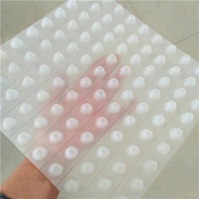 China 20m Length White Any Hdpe Geomembrane Geotextile Gcl Composited Drainage Board for Waterproof Usage in White Color for sale