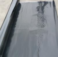 China 25m Length Black Self Adhesive Bitumen Waterproofing Membrane for Superior and Long-lasting Protection for sale