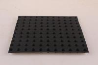 China Customization Dimple Drainage Board Quartz Sand Outdoor Flooring Roll Waterproof 1.5mm High Quality Membrane for sale