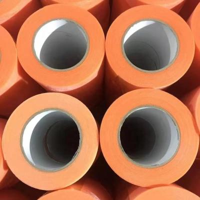 China Waterproof Membrane 0.5mm 250gsm PE Washer Liner with pp Fabric in Green Gray Blue Orange or customized for sale
