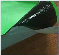 China EPDM Flashing Roller Waterproofing Membrane Roll with Butyl Rubber Self Adhesive and Siliconized Release Film Bottom Surface for sale
