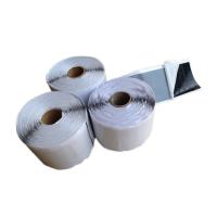 China EPDM Flashing Roller Waterproofing Membrane Roll with Butyl Rubber Self Adhesive and Siliconized Release Film Bottom Surface for sale