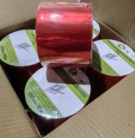 China Customized 1.0mm Thickness Red Alu.Butyl Tape Chinese Design Style Solution for Waterproofing Project Repairing Success for sale