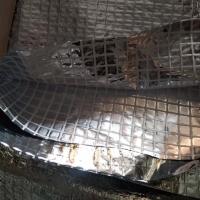 China 1.5m Width Aluminium Reflective Breathable Membrane Vapor Barrier for House Wrapping and Waterproofing for sale