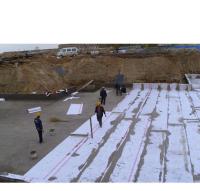 China Customized Color Polypropylene Polyethylene Waterproofing Membrane for Hotel Construction Project for sale