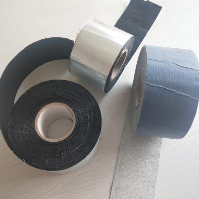 China Flashing Tape Butyl Rubber Self Adhesive Waterproof Tape Stopping Leak for Flat Roof for sale