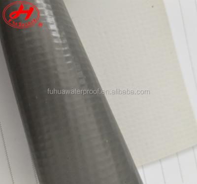 China Waterproofing Fibre Glass Reinforced Roofing Membrane PVC Waterproofing Roll with Polyvinyl Chloride for sale