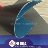 China Waterproofing Fibre Glass Reinforced Roofing Membrane PVC Waterproofing Roll with Polyvinyl Chloride for sale