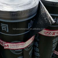 China 7.5m 10m 15m 20m Length SBS Modified Bitumen Waterproofing Membrane Waterproof Sheeting with Alu. Foil Surface Material for sale