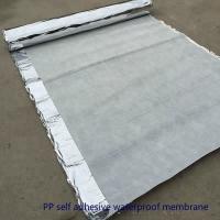 China Customized SBS Self Adhesive Bitumen Membrane for Chinese Design Style Concrete Steel Roofs ISO9001 14001 Certified for sale