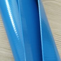 China Polyvinyl Chloride PVC Swimming Pool Liner 1.0mm 1.2mm 1.5mm Polyester Mesh Reinforced Blue Color for Waterproofing for sale
