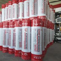 China PE PP DRAINAGE WATERPROOFING MEMBRANE ROLL 50m Length / Flooring Roll with Vapor Barrier Protection and Moisture Control for sale