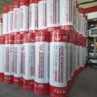 China PE PP DRAINAGE WATERPROOFING MEMBRANE ROLL 50m Length / Flooring Roll with Vapor Barrier Protection and Moisture Control for sale