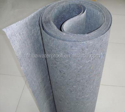 China Black 180gsm 200gsm Polyester Nonwoven Felt Base Mat for Bitumen Waterproofing Membrane for sale