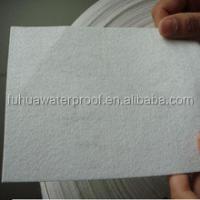 China 180gsm-200gsm Polyester Nonwoven Felt/Fabric for Bitumen Waterproofing Membrane in White and Green Length 800m-1500m for sale