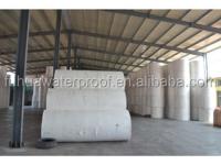 China 180gsm-200gsm Polyester Nonwoven Felt/Fabric for Bitumen Waterproofing Membrane in White and Green Length 800m-1500m for sale