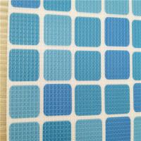 China Polyester Mesh Reinforced PVC Waterproofing Plastic Membrane Liner for Swimming Pool Construction for sale