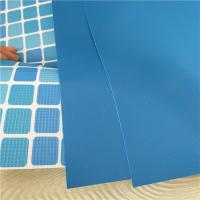 China Polyester Mesh Reinforced PVC Waterproofing Plastic Membrane Liner for Swimming Pool Construction for sale