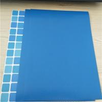 China Polyester Mesh Reinforced PVC Waterproofing Plastic Membrane Liner for Swimming Pool Construction for sale