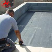 China UV Resistant EPDM Roofing Membrane for Waterproofing Black or White ISO9001/14001 Certified for sale