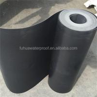 China 1.2MM Thickness EPDM Rubber Waterproof Membrane for Flat Roof Directly Supplied for sale