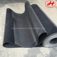 China 1.2MM Thickness EPDM Rubber Waterproof Membrane for Flat Roof Directly Supplied for sale