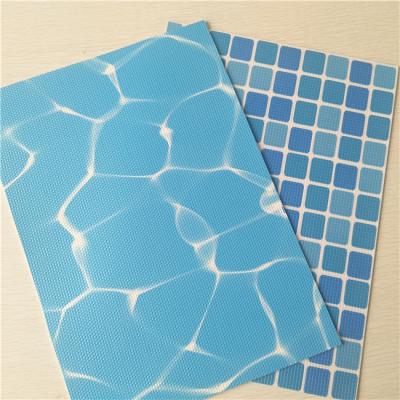 China Customizable Pvc Swimming Pool Plastic Liner Membrane for Pool 1.2mm 1.5mm 2.0mm Thickness for sale
