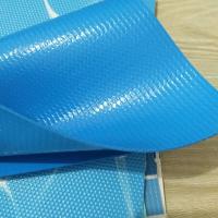 China Polyester Reinforced PVC Liner for Swimming Pool 1.2mm 1.5mm PVC Plastic Pool Liner Rolls Waterproofing Membrane for sale