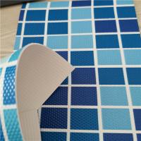 China Printing As Your Requests 1.5mm PVC Reinforced Swimming Pool Waterproof Sheet for sale