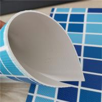 China Printing As Your Requests 1.5mm PVC Reinforced Swimming Pool Waterproof Sheet for sale
