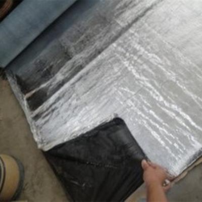China 15cm * 10m Waterproof Butyl Tape for Roof Repair Siliconized Release Film for sale